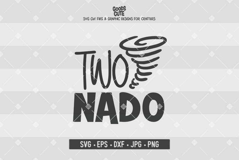 Two Nado SVG EPS DXF JPG PNG Cut File Cricut Silhouette – GoodsCute